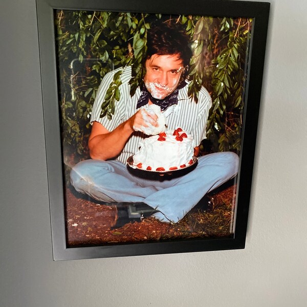 Johnny Cash Cake Photo for the Back Cover of the "strawberry Cake ...