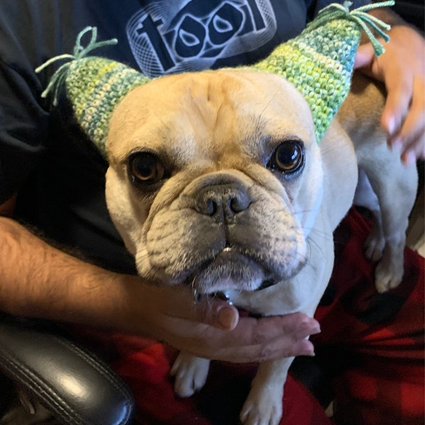 CROCHET PATTERN Frenchie Ear Warmer With Tassels - Etsy