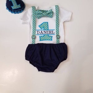 Number One Split Design 1st Birthday Applique Machine Embroidery Design ...