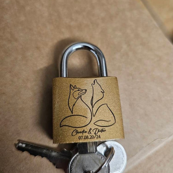 Personalized Padlock | Lover's Lock | Vintage Engraved Padlock ...