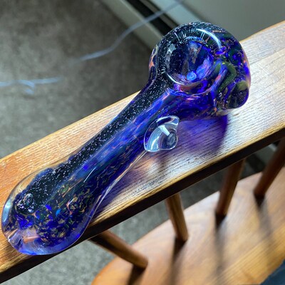 Glass Pipes Custom-made Hand-blown Glass Pipe Color Changing - Etsy