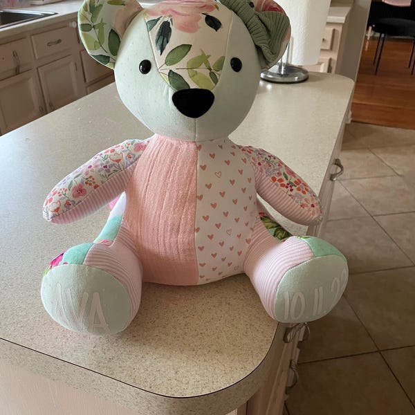 Memory Bear Keepsake - Etsy