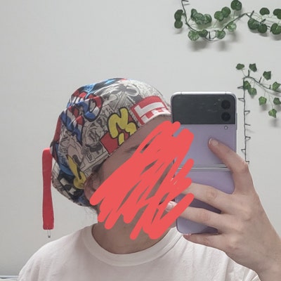 Learn to Sew a Reversible Scrub Cap Easy Nurse Hat Surgical Beginner ...