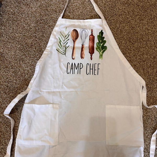 Personalized Apron for Women, Custom Mother's Day Gift, Kitchen Apron ...