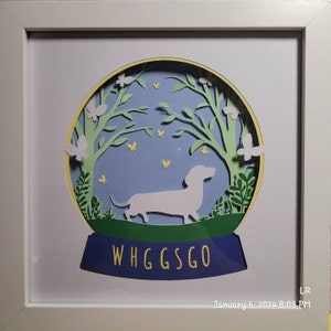 3D Fall Shadow Box, Wheat Meadow SVG, Nature Shadow Box, Autumn, Fall ...