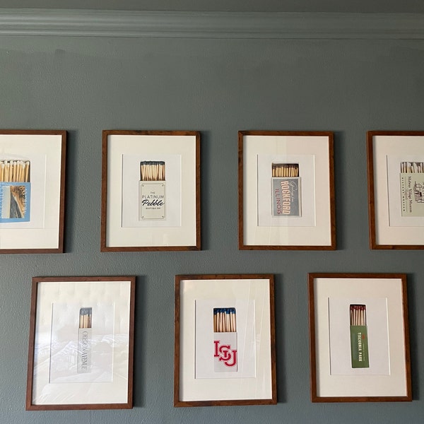 Personalized and Customizable Match Digital Prints (8-12 Matches) - Etsy