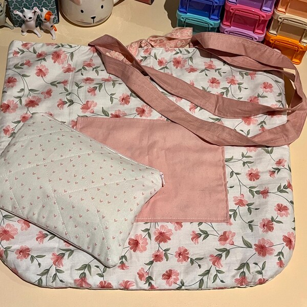 Adorable Cottagecore Handmade Heart Shaped Printed Crochet Edge ...