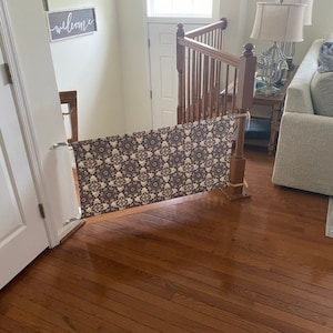 Fast Shipping Fabric Baby Gate - Etsy
