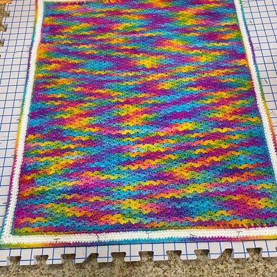 Picasso Rainbow Ice Yarns 64626 Blue Purple Green Yellow Orange Pink ...