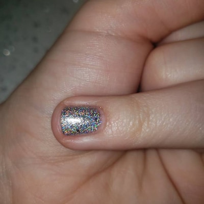 The Lighthouse Intense Silver Ultra Holographic Metallic Nail Polish - Etsy