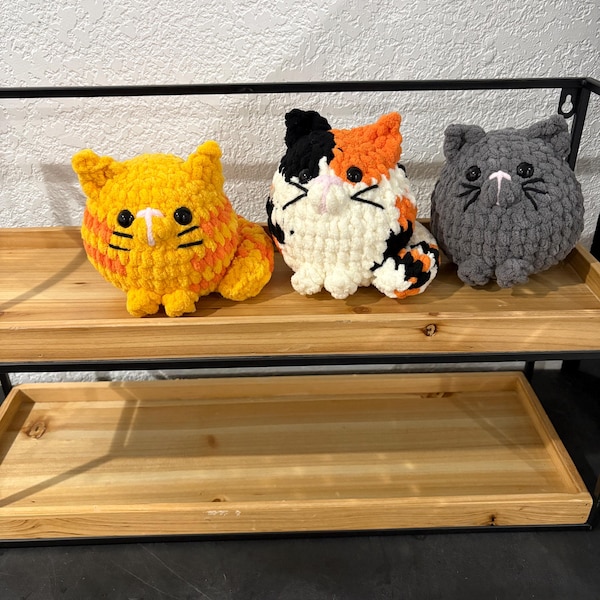 9-in-1 the Cats Crochet Pattern | Amigurumi Cats | Siamese Cat, Calico ...