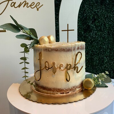 Two Wild Cake Topper and Name Charm Personalised Various - Etsy UK