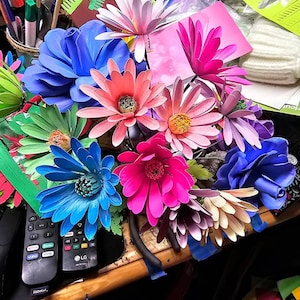 Freesia Paper Flower Templates Video Tutorial Instant Download SVG ...