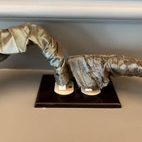 Royal Designs, Inc. Eggshell Empire Pleated Chandelier Lamp Shade, 3" X ...