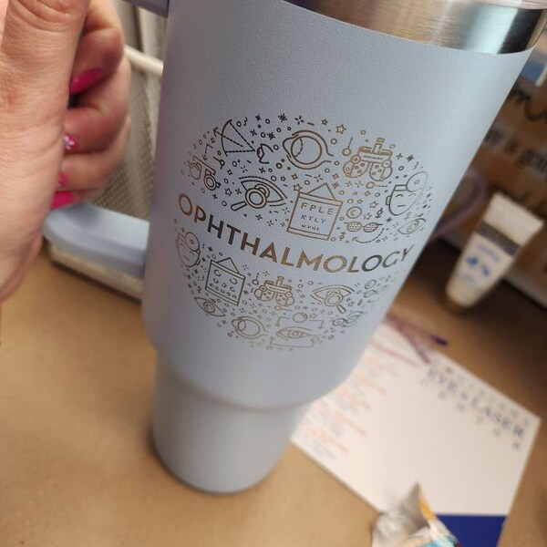 Personalized 40oz Tumbler, Custom Engraved Travel Mug With Handle ...