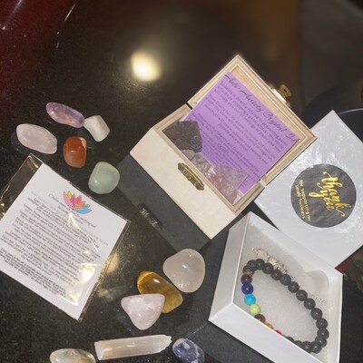 Mini Chakra Bag, Small Chakra Set, Beginners Chakra Set, Crystal Gift ...