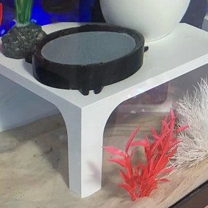 Axolotyl Crayfish Shrimp Aquarium Corner Cave Hide With Viewing Window ...