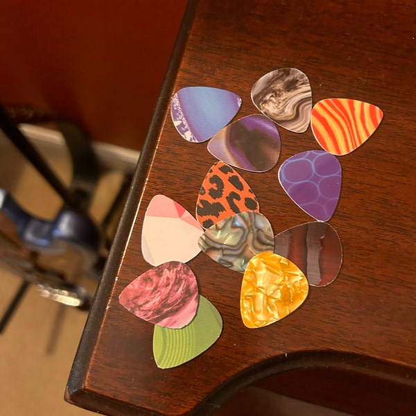 Handmade Guitar Picks - Etsy