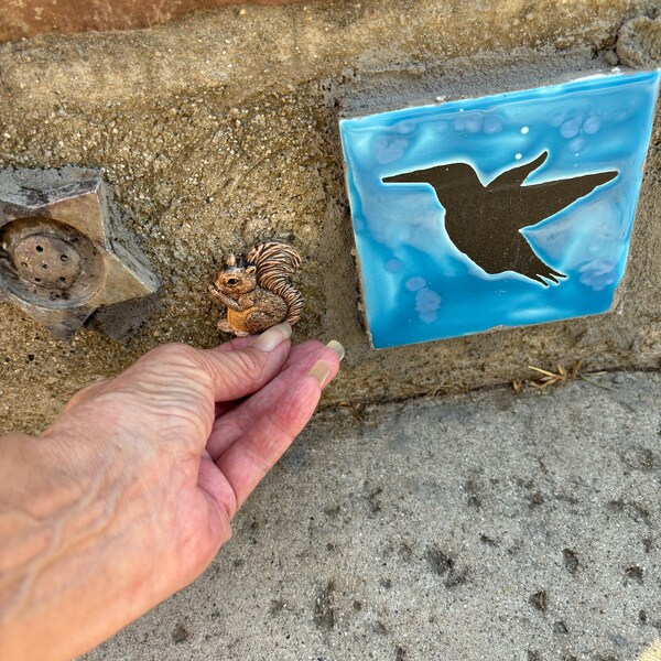 Green Ceramic Snake for Mosaic Garden Art, Stepping Stone or Patio Wall ...