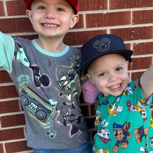 Personalized Father/son Matching Leather Patch Hat Father Son Hats ...