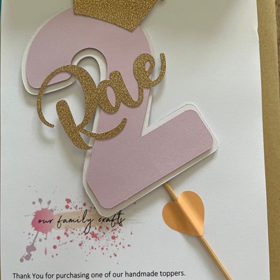 Princess and Prince Number Two Children's 2nd Birthday - Etsy