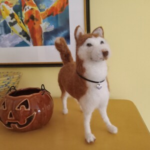 Needle Felted Goldendoodle, Cockapoo Dog, Custom Pet Replica Portrait ...