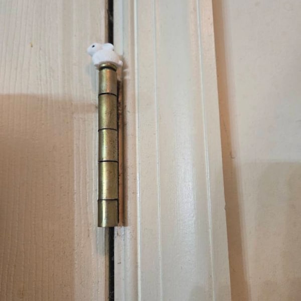 Rabbit Hinge Head, Cute Hinge Decorative Topper, Magnetic Figurine Door ...