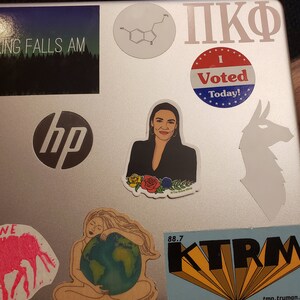 Alexandria Ocasio-cortez Sticker // AOC - Etsy