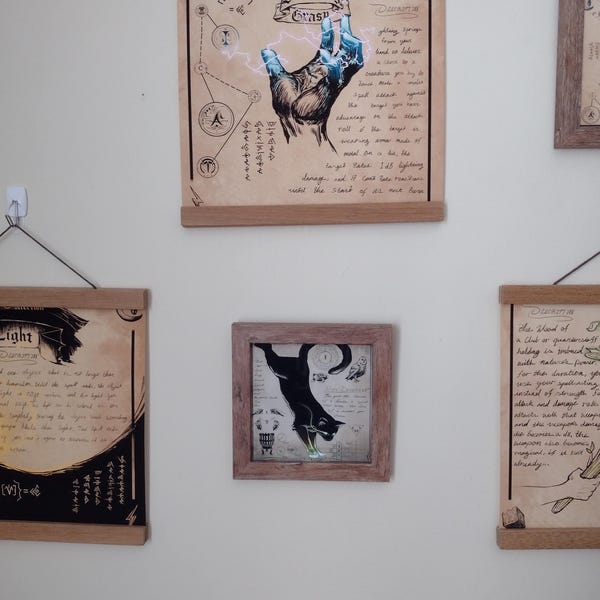 D&D Find Familiar Spell Print - Etsy