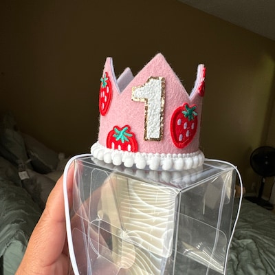 Berry First Party Hat Berry First Birthday Hat Birthday Party Hat Cake ...