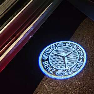 2X Car LED Door Light Projectors Logo Puddle Courtesy Nanoglass Kit for ...