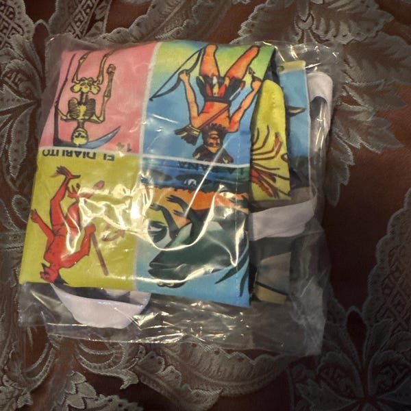 El Borracho Apron Embroidered With Pocket Red Food Fiesta Dinner BBQ ...