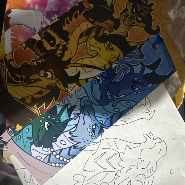 Wings of Fire [TRIBE BOOKMARKS] - Etsy