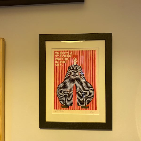 Last Night Original Lino Print - Etsy