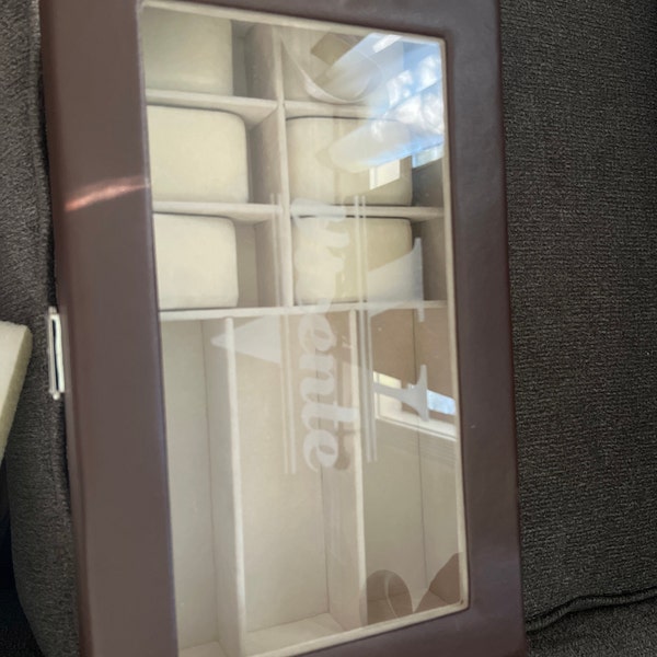 Personalized Watch and Sunglasses Box - Engraved Sunglasses and Watch ...