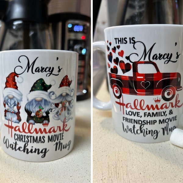 Personalized This is My Hallmark Christmas Movie Watching Mug Christmas ...