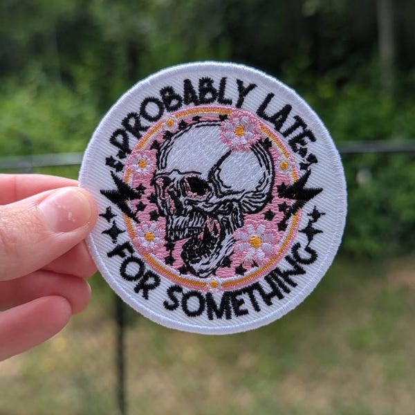 Iron on Heat Adhesive Embroidered Patch, Barrel Racer, Western, Cowgirl ...