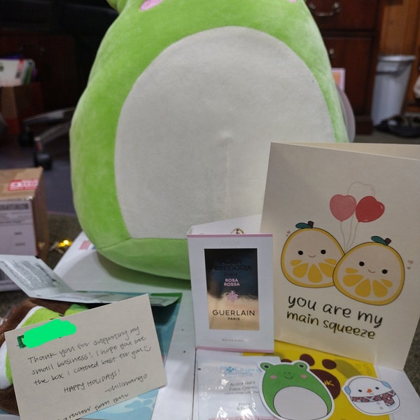 Squishmallow Mystery Box Gift and Snack Bundle | 11 Inch Squishmallows ...