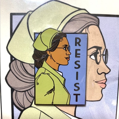 Resist Rosa Parks She Series Pin - Etsy