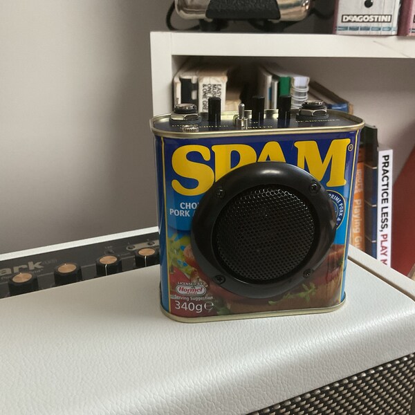 THE SPAMP PLUS Guitar Practice Amplifier and Distortion Effect With ...