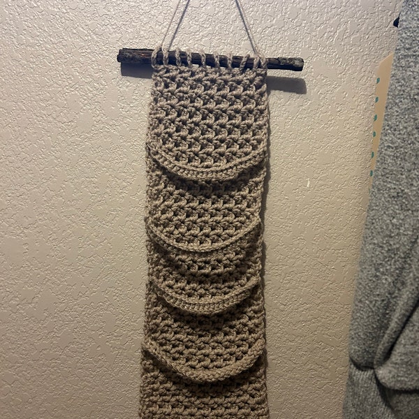Crochet Hat Display Pattern: Wall Hanging Ballcap Holder (PDF Pattern ...