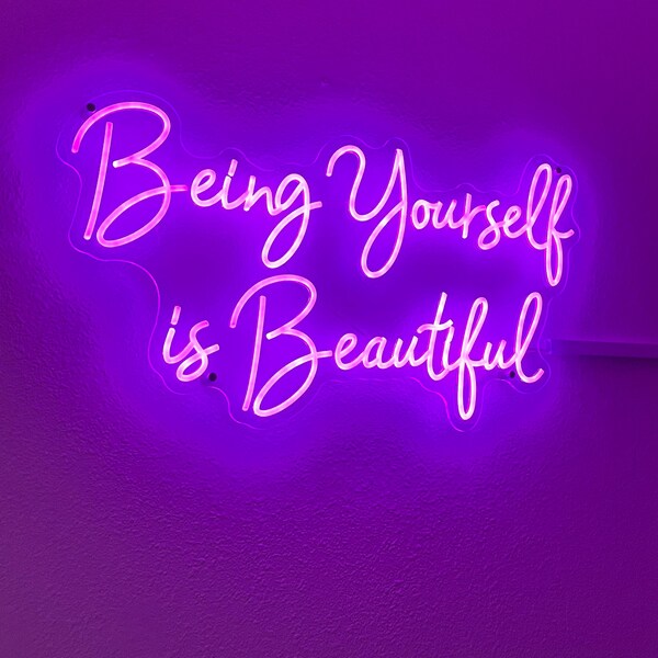 Life is Tricky Baby Stay in Your Magic Neon Sign Bedroom Inspirational ...