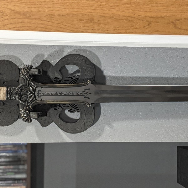 Thulsa Doom Sword Wall Mount – Multilayer Wood Conan Atlantean Sword ...