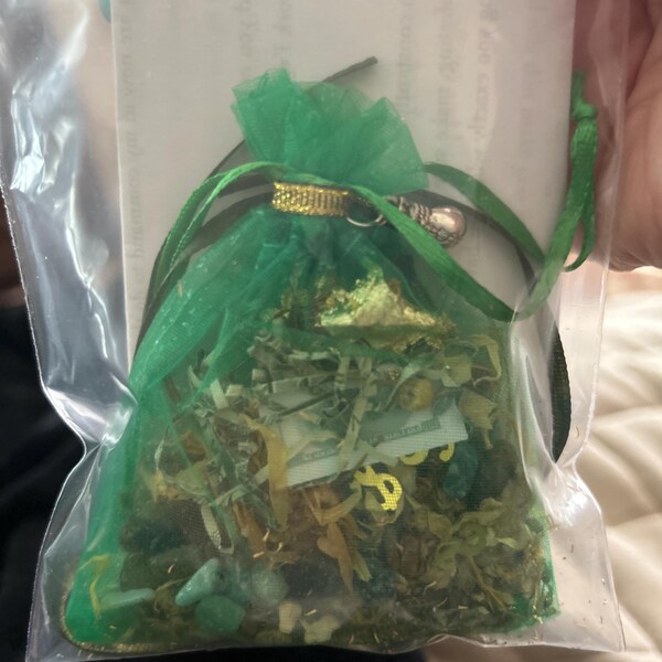 Money Mojo Gris Gris Bag. Attract Prosperity, Abundance, Cash ...
