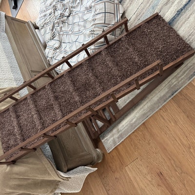 Pet Ramp With Foldable Rails 4 Height Levels Adjustable Steps - Etsy