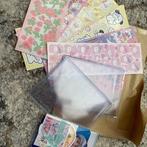 DIY Toploader Deco Kit read Description Kpop Bts Stationary Coquette ...