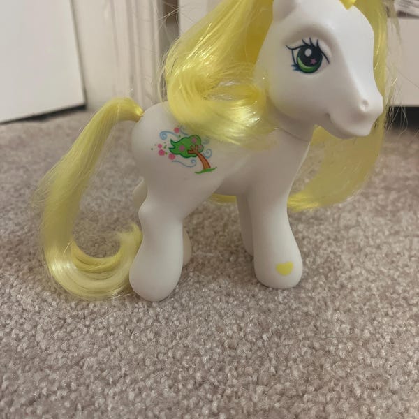 My Little Pony G1 Vintage Flutter Pony Morning Glory With Custom New Copper-rainbow Wings - Etsy