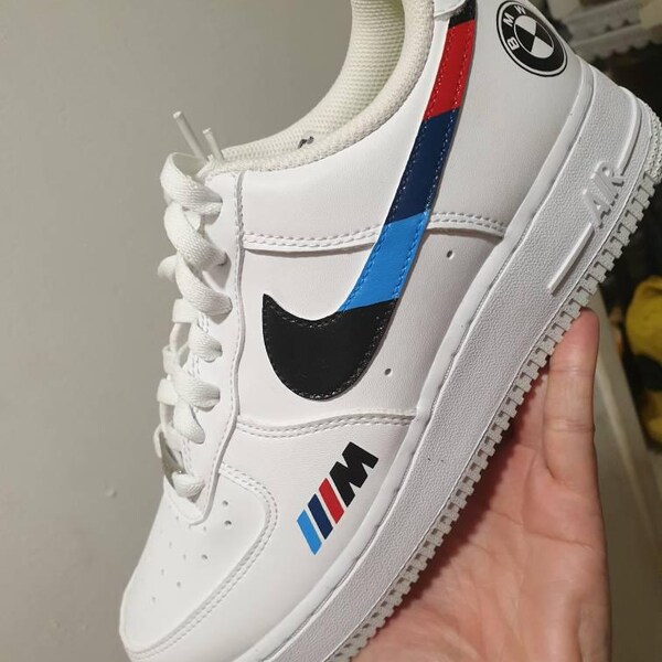 Custom AF1 Nike Air Force 1 - NBA - Lakers - Chicago Bulls - Etsy