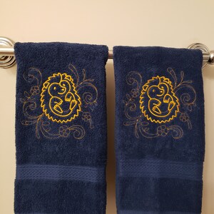Goat Stack Embroidered Towel Flour Sack Towel Kitchen Towel - Etsy