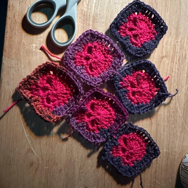 CROCHET PATTERN - Skull Granny Square Bandana Crochet Pattern Easy ...